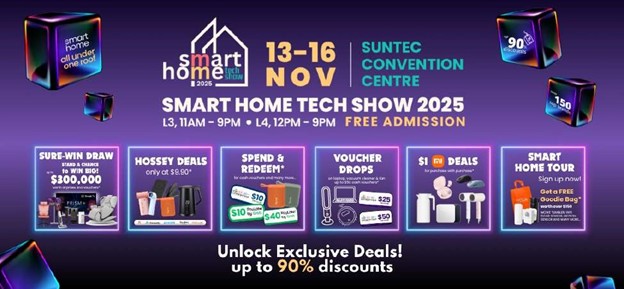 Smart Home Tech Show returns from 13 to 16 November 2025 – LUXURY ASIA ...