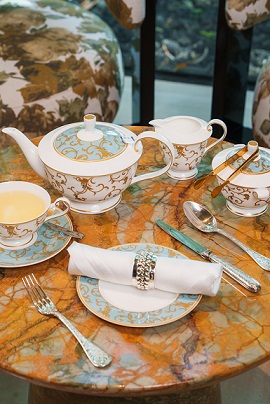 Raffles Sentosa Singapore Afternoon Tea with French Christofle ...